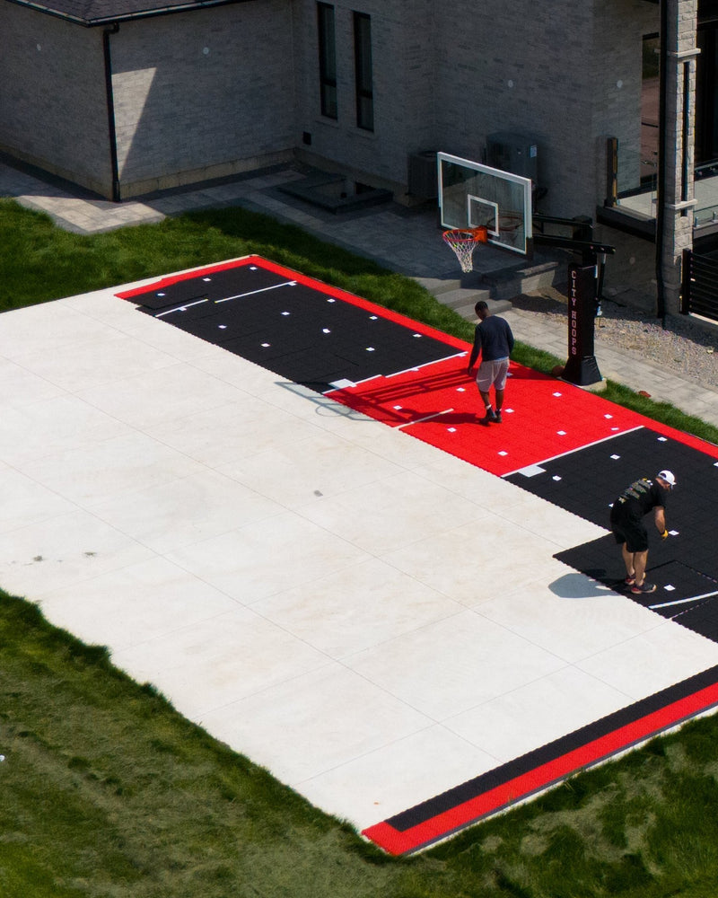 How To Build A Backyard Court – DIY Court Canada