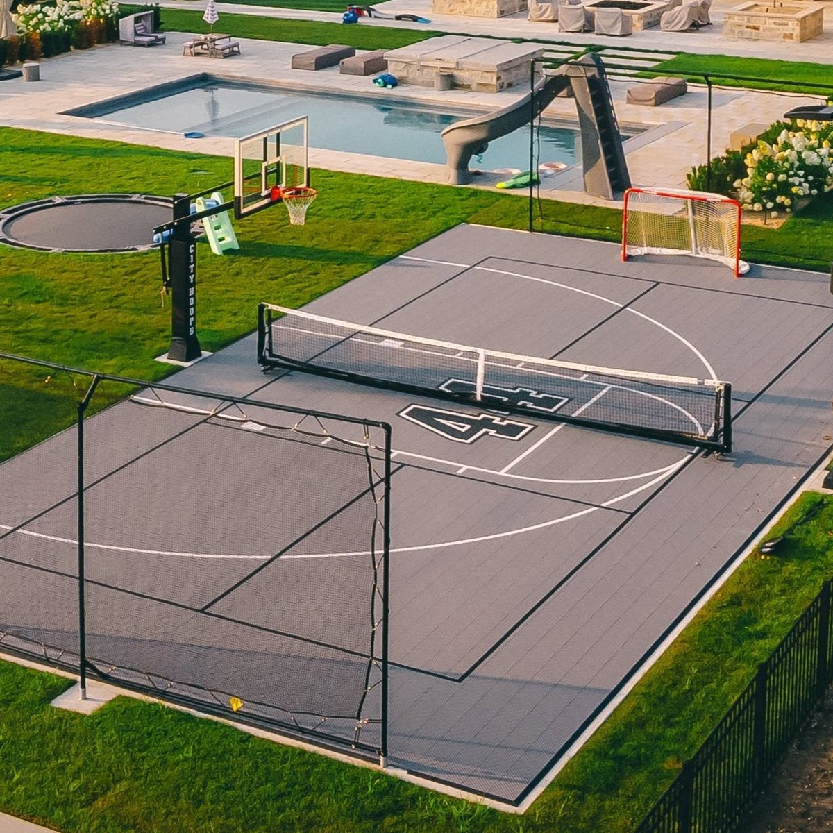 How To Build A Backyard Court – DIY Court Canada
