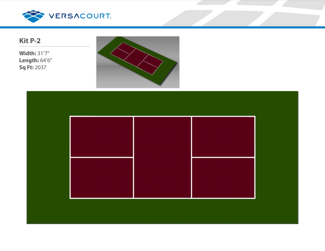 DIY Court Canada - Pickleball Court (VersaCourt / Sport Court) Kits