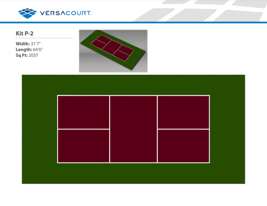 DIY Court Canada - Pickleball Court (VersaCourt / Sport Court) Kits