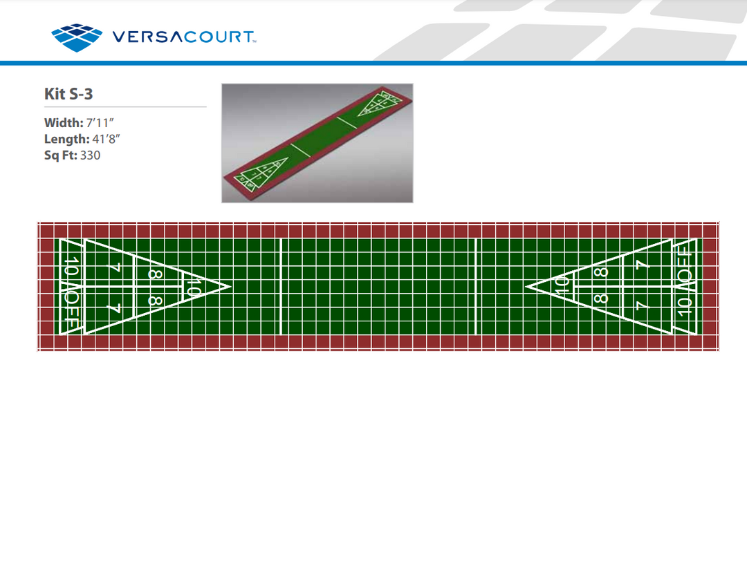 DIY Court Canada - Shuffleboard Court (VersaCourt / Sport Court) Kits